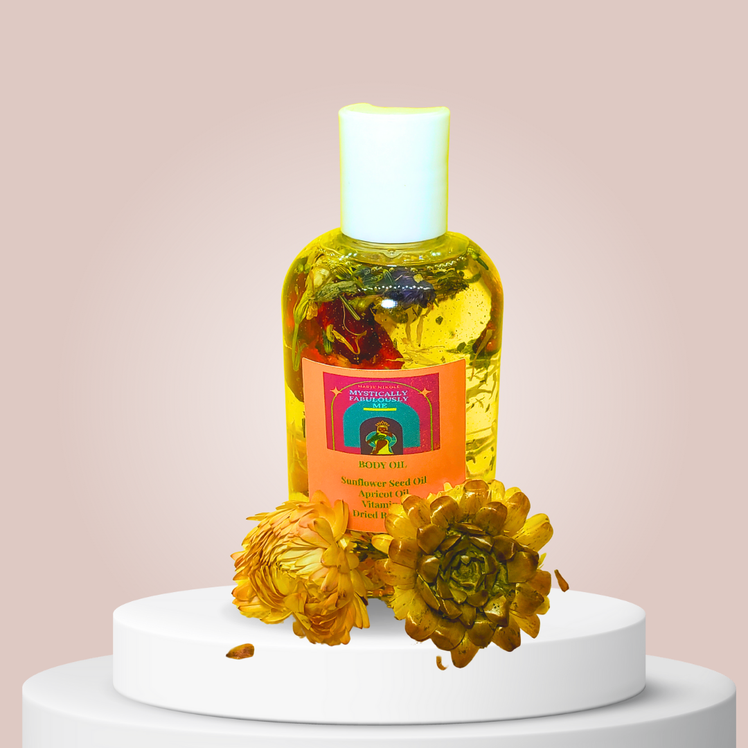 Mystically Fab Body Oil ( pre Order Ships 1/ 22) – Mystically Fabulously Me